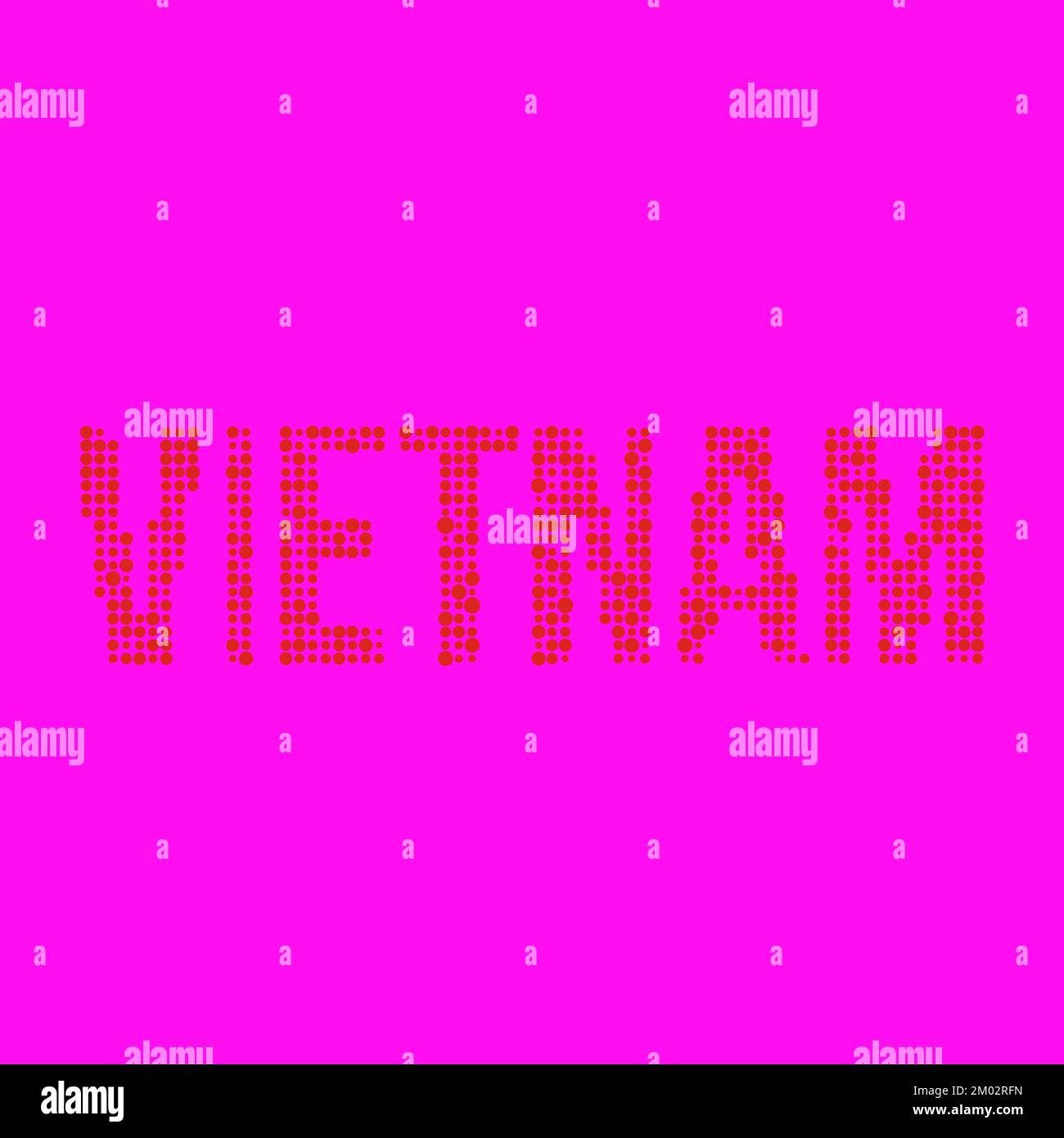 Vietnam Map Silhouette Pixelated generative pattern illustration Stock ...