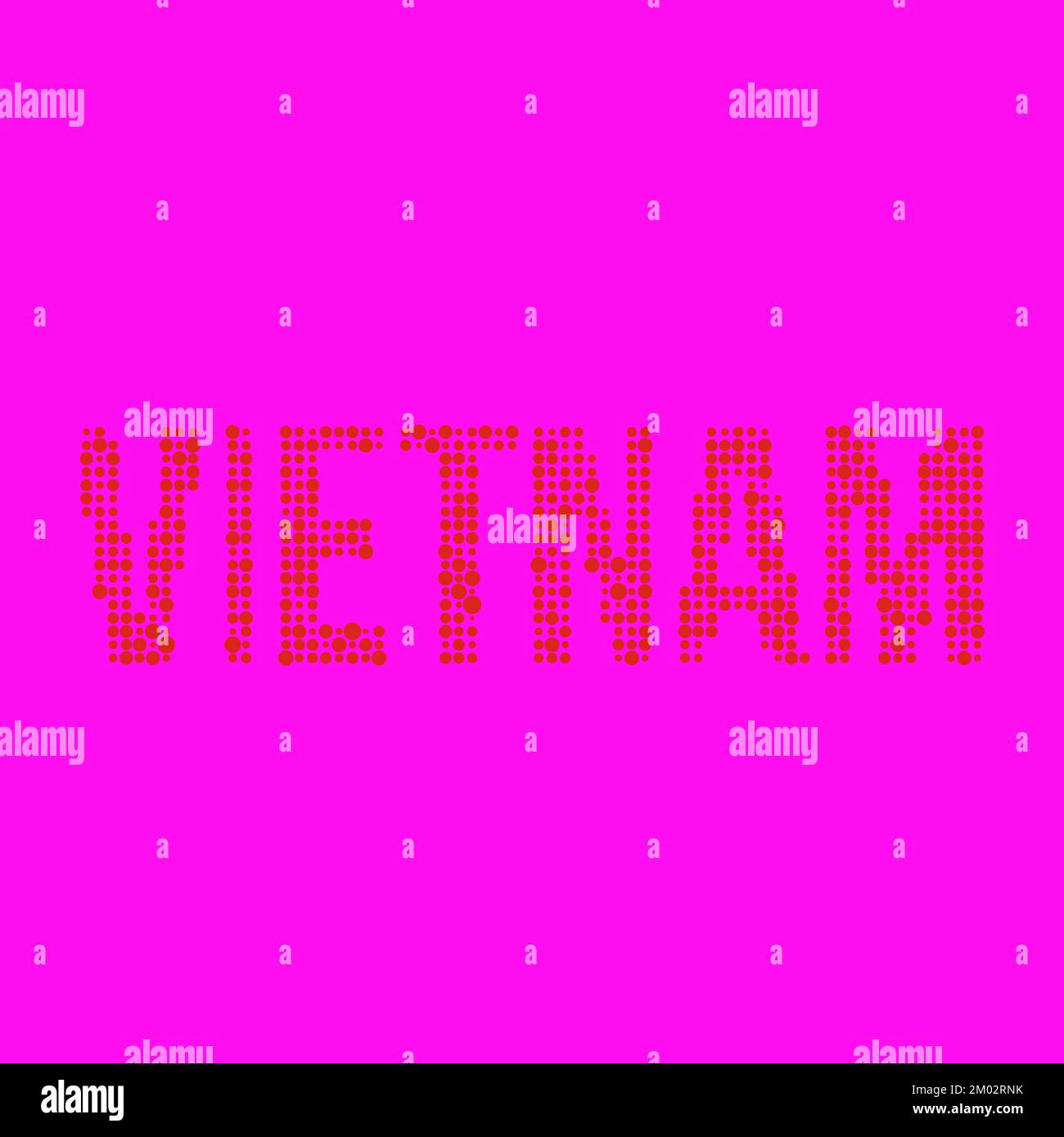 Vietnam Map Silhouette Pixelated generative pattern illustration Stock ...