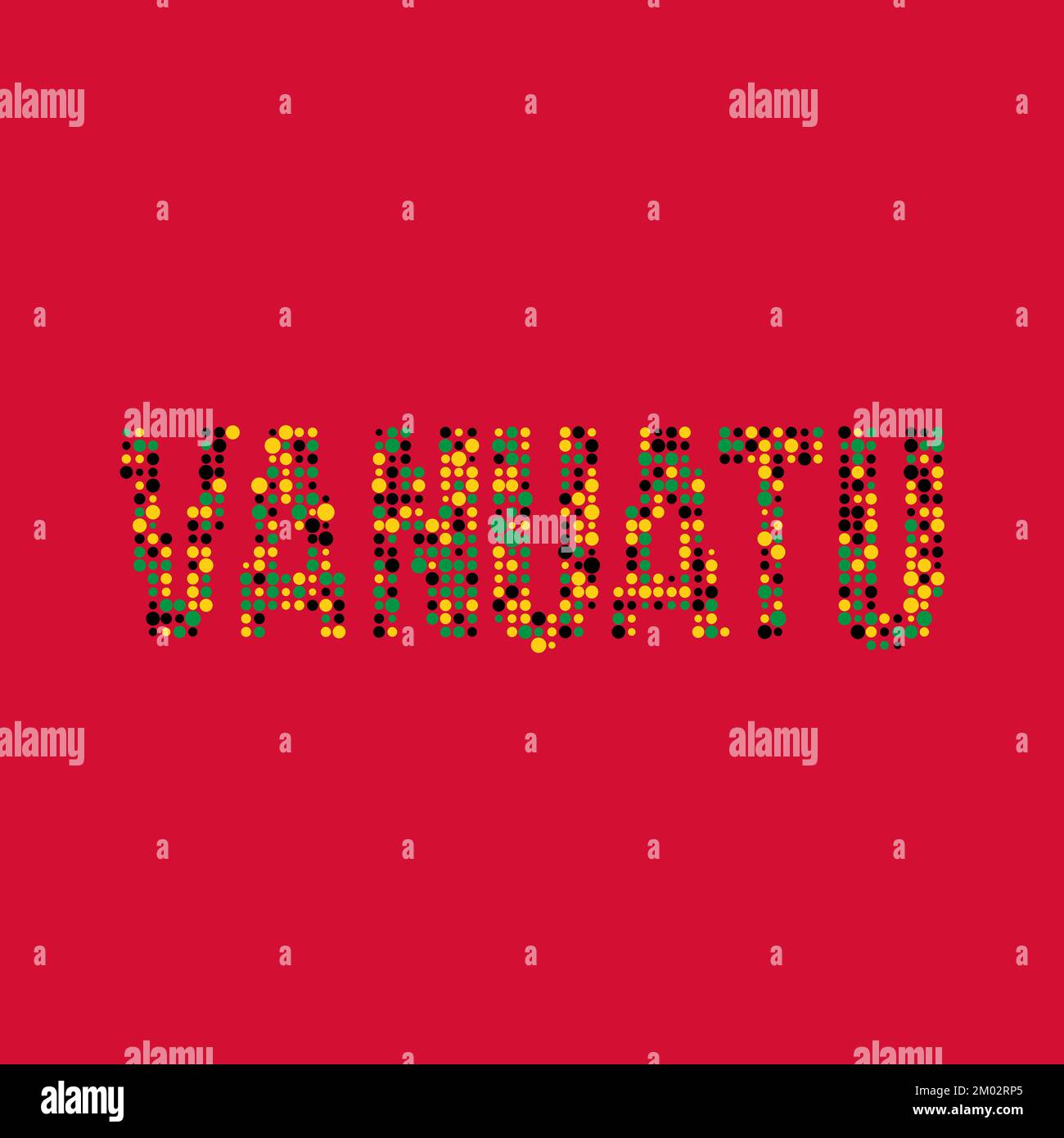 Vanuatu Map Silhouette Pixelated generative pattern illustration Stock ...