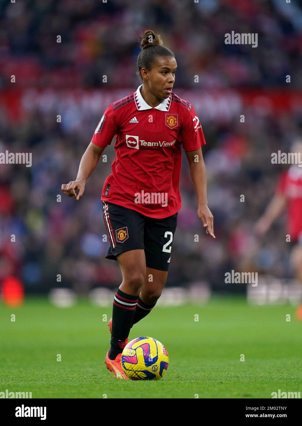 Manchester United's Nikita Parris during the Barclays Women's Super ...