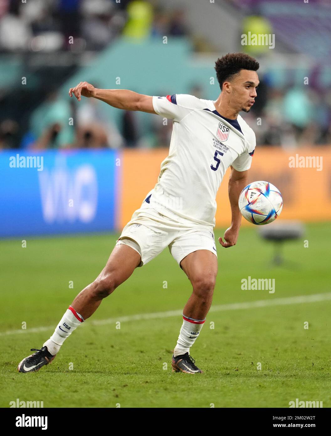 USA's Antonee Robinson during the FIFA World Cup round of 16 match at ...