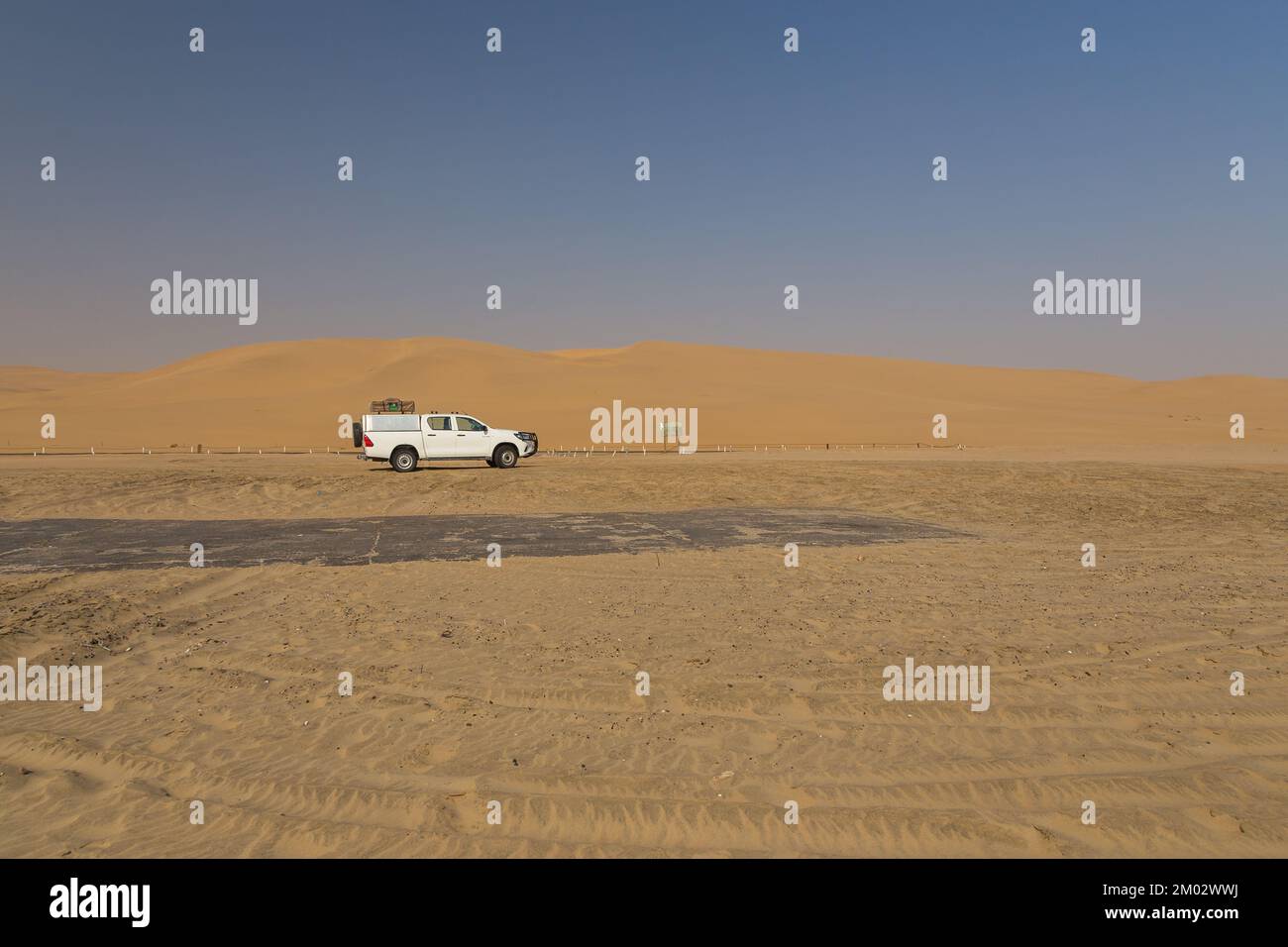 Swakopmund, Namibia - 02 October 2018: Typical 4x4 rental car in ...