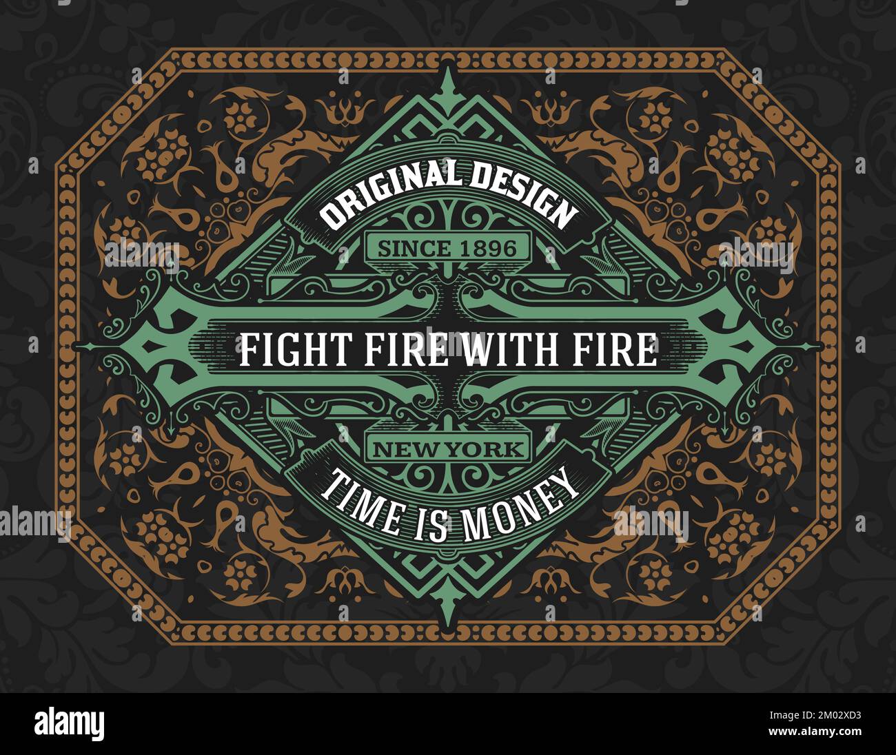 Western card with vintage style Stock Vector Image & Art - Alamy