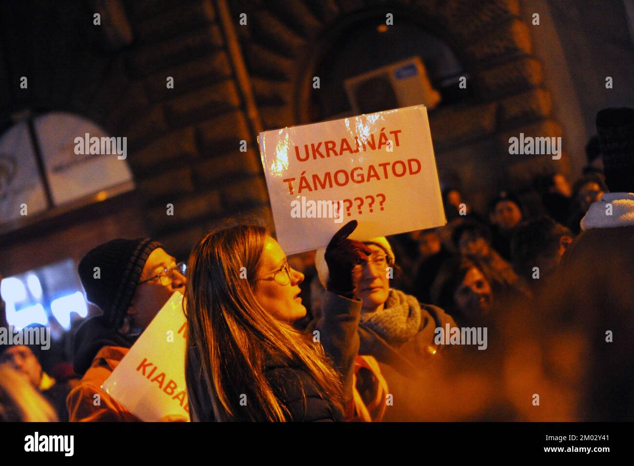 Hungarian teacher strike hi-res stock photography and images - Alamy