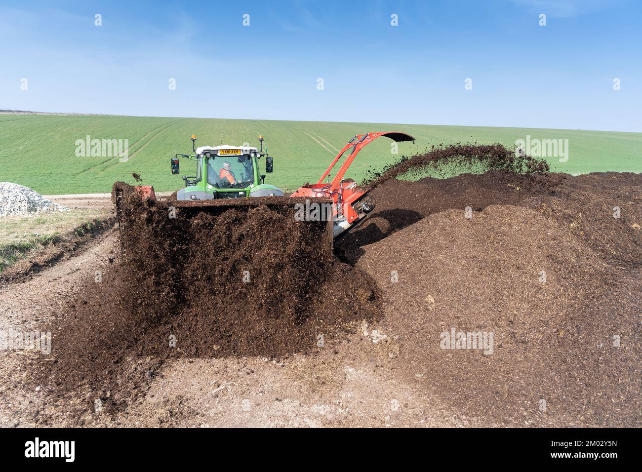 Compost farm fertilizer hi-res stock photography and images - Alamy