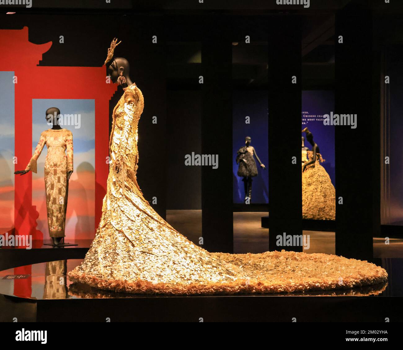 Santa Ana, California, USA. 1st December, 2022. Designs by Guo Pei on ...