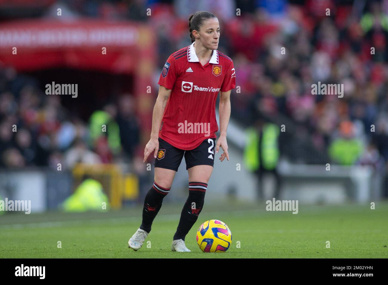 Women's football old trafford hi-res stock photography and images - Alamy