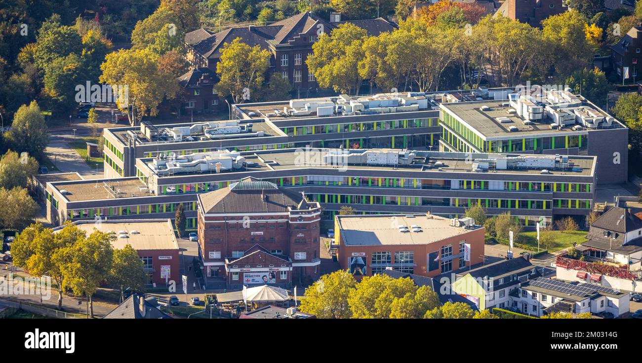 Aerial view, Rhine-Waal University of Applied Sciences Kamp-Lintfort ...