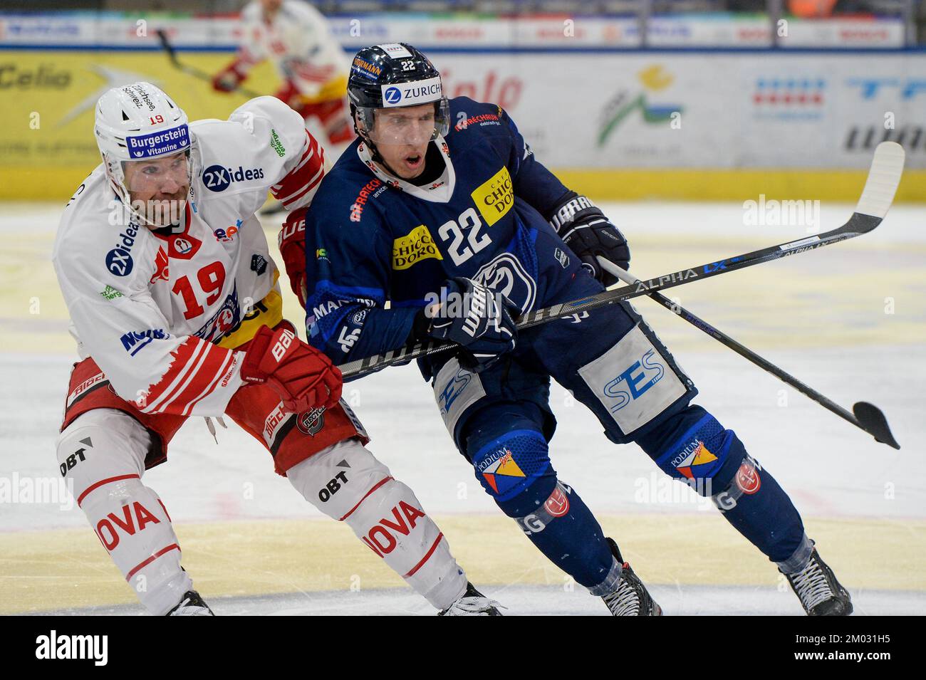 03.12.2022, Ambri, Gottardo Arena, NL: HC Ambri-Piotta - SC Rapperswil ...