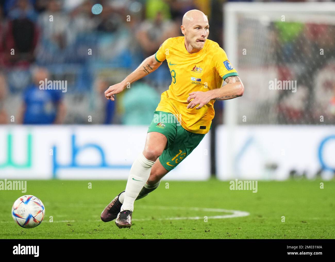 Aaron Mooy of Australia during the FIFA World Cup Qatar 2022 match ...