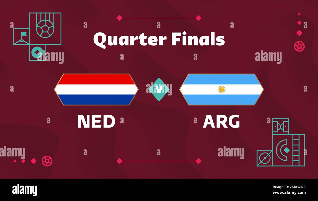 netherlands argentina playoff quarter finals match Football 2022. 2022 ...