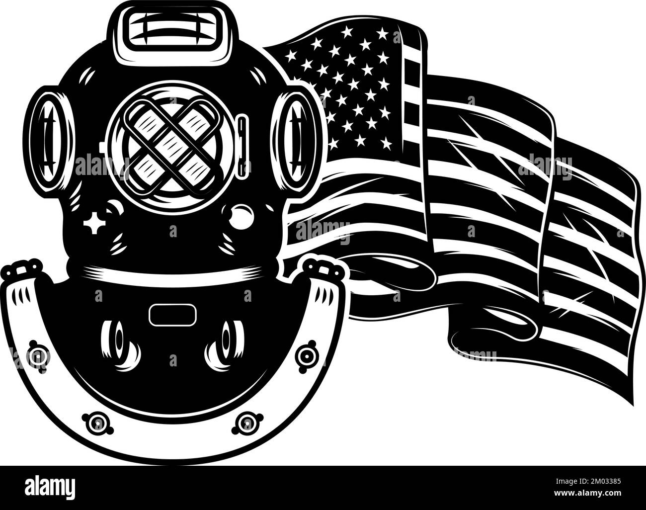 Scuba Diving Flag Wallpaper