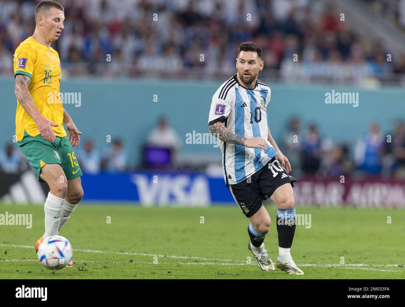 Doha, pilka nozna, Mistrzostwa Swiata, Argentyna, Australia. 03rd Dec ...