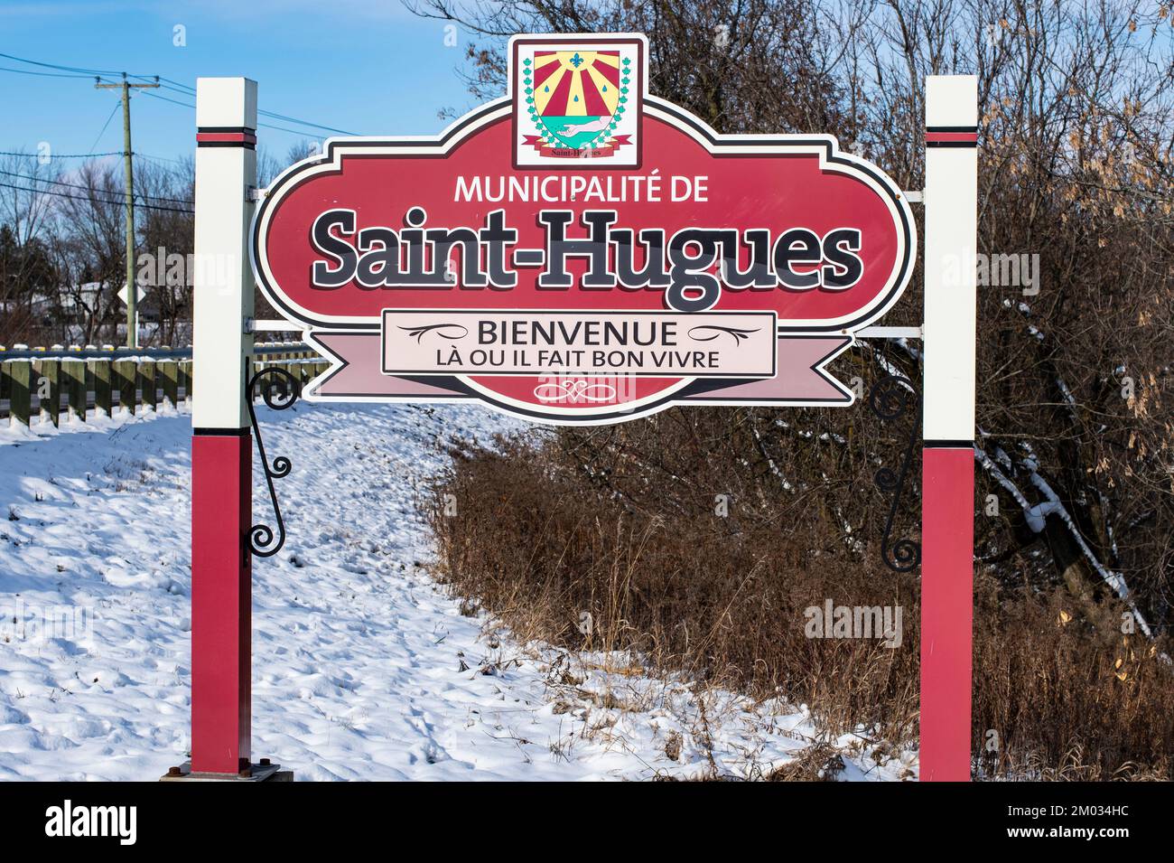 Welcome to quebec hi-res stock photography and images - Alamy