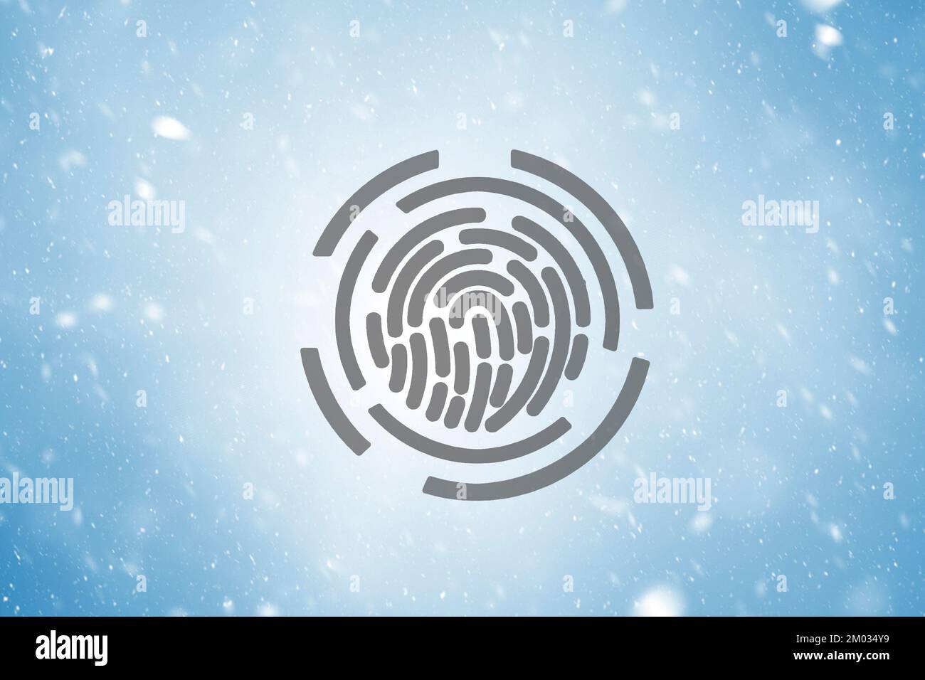 Fingerprints scanning sensor Stock Photo - Alamy
