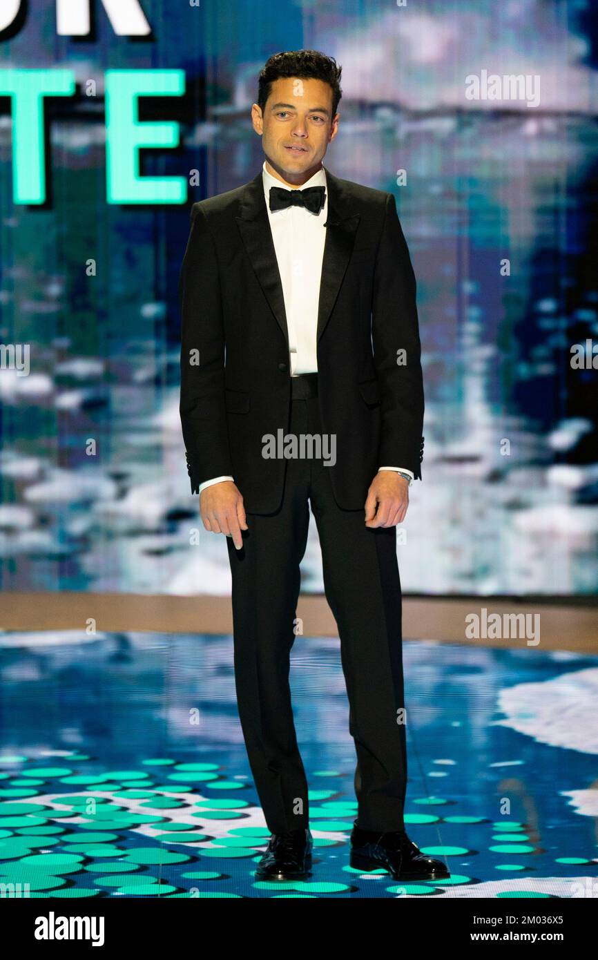 Rami Malek during the second annual Earthshot Prize Awards Ceremony at ...