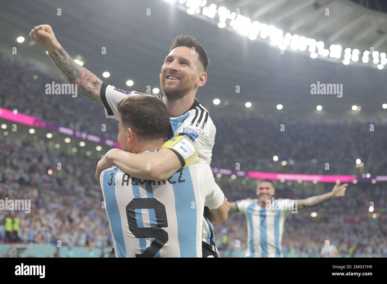 Footbal World Cup 2022, Argentina. 3rd Dec, 2022. Vs Australia Messi ...