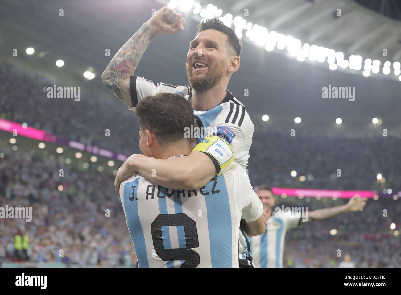 Footbal World Cup 2022, Argentina. 3rd Dec, 2022. Vs Australia Messi ...