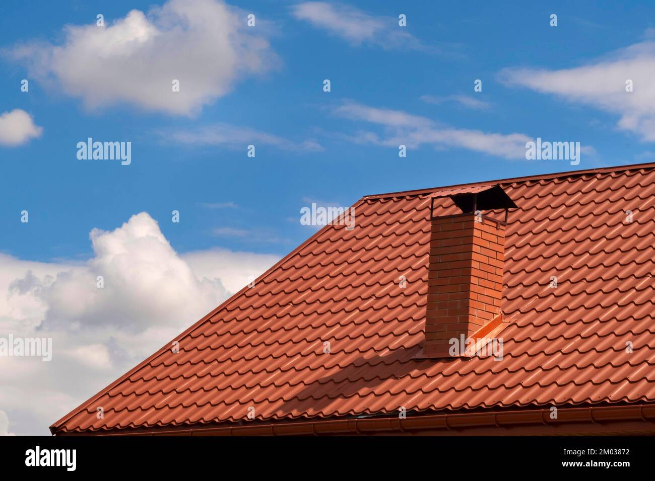 Rooftop brick hi-res stock photography and images - Alamy