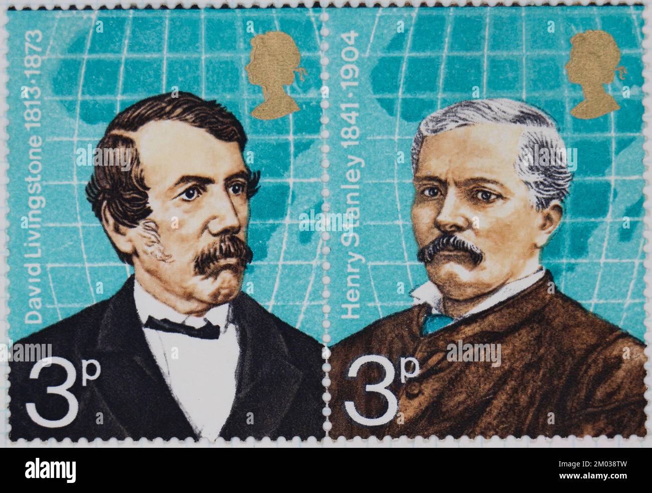 Two joined stamps hi-res stock photography and images - Alamy
