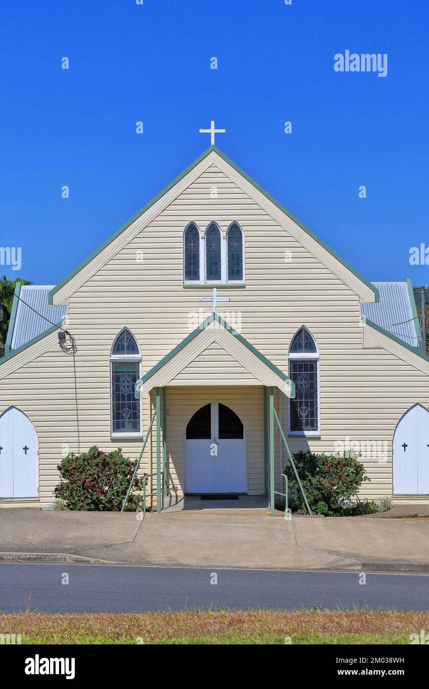 307 Facade of the AD 1929 built St.Alban's Anglican Church on Rankin ...