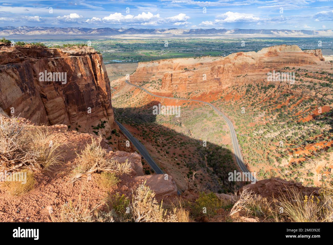 Colorado National Monument, near Fruita, CO, USA, late September, by ...