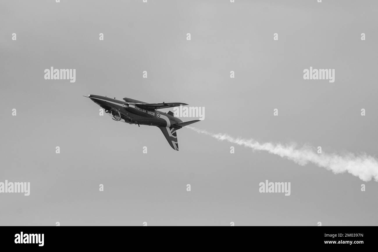 RAF Red Arrows Bournemouth Air Festival 2022 Stock Photo - Alamy