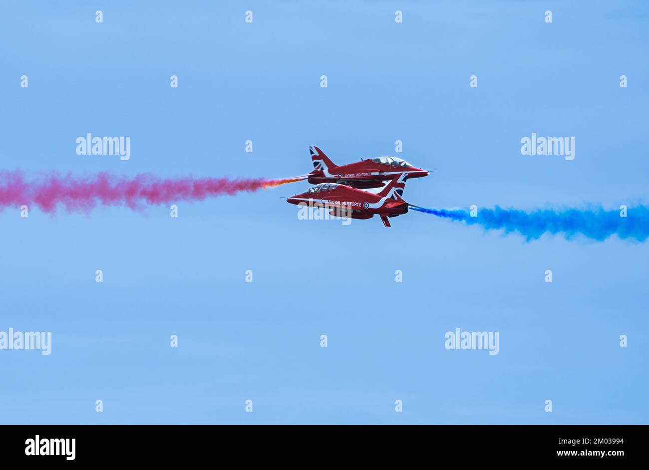 RAF Red Arrows Bournemouth Air Festival 2022 Stock Photo - Alamy