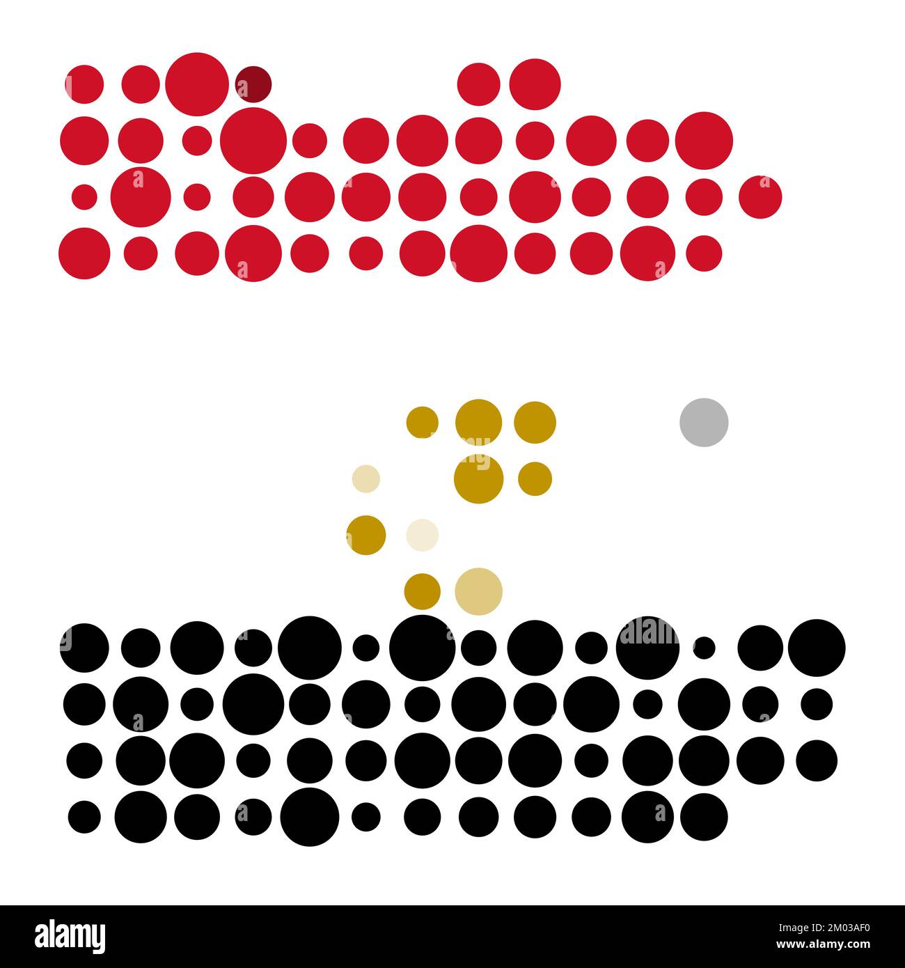 Egypt Map Silhouette Pixelated generative pattern illustration Stock ...