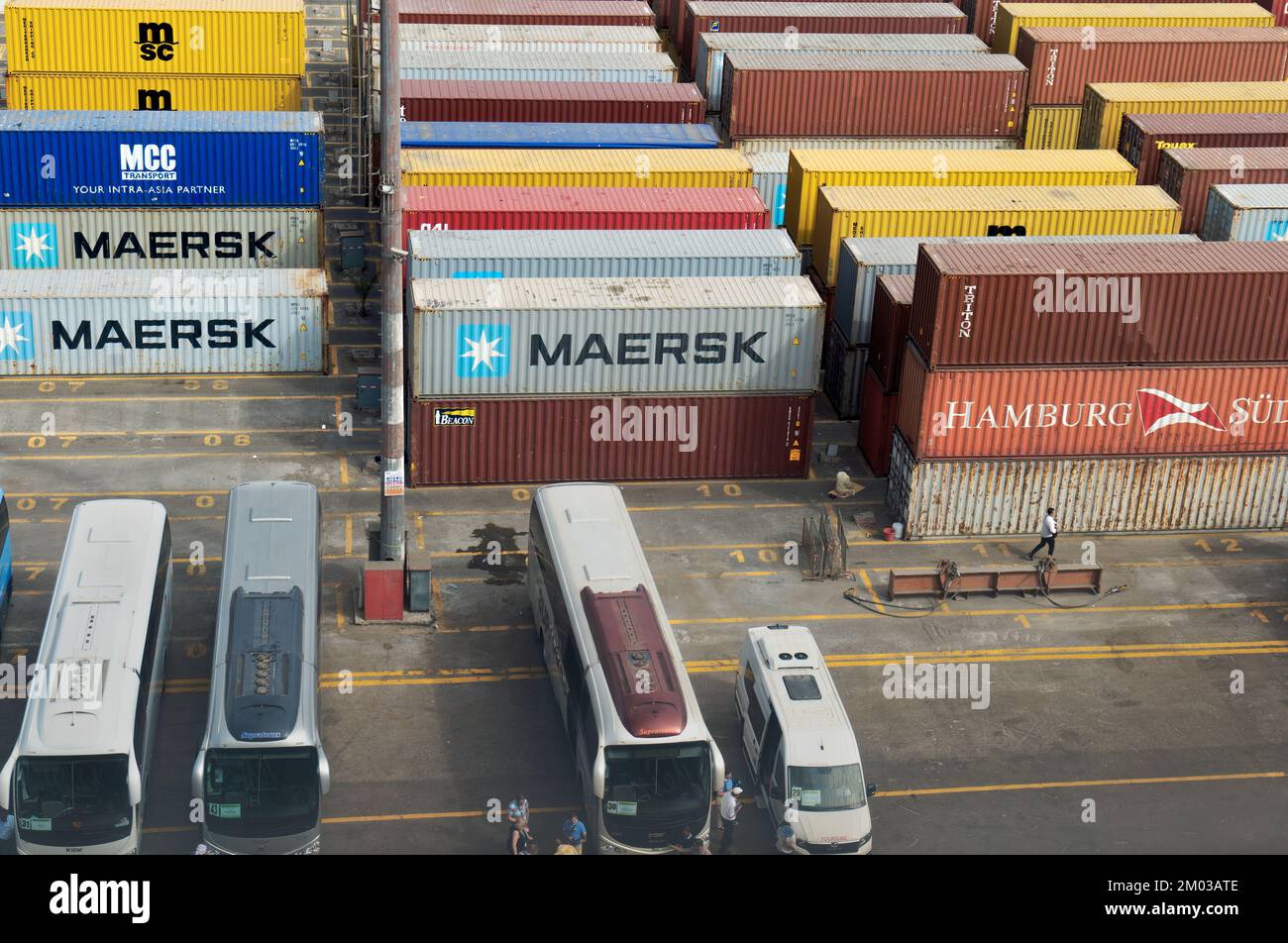 Container markings hi-res stock photography and images - Alamy