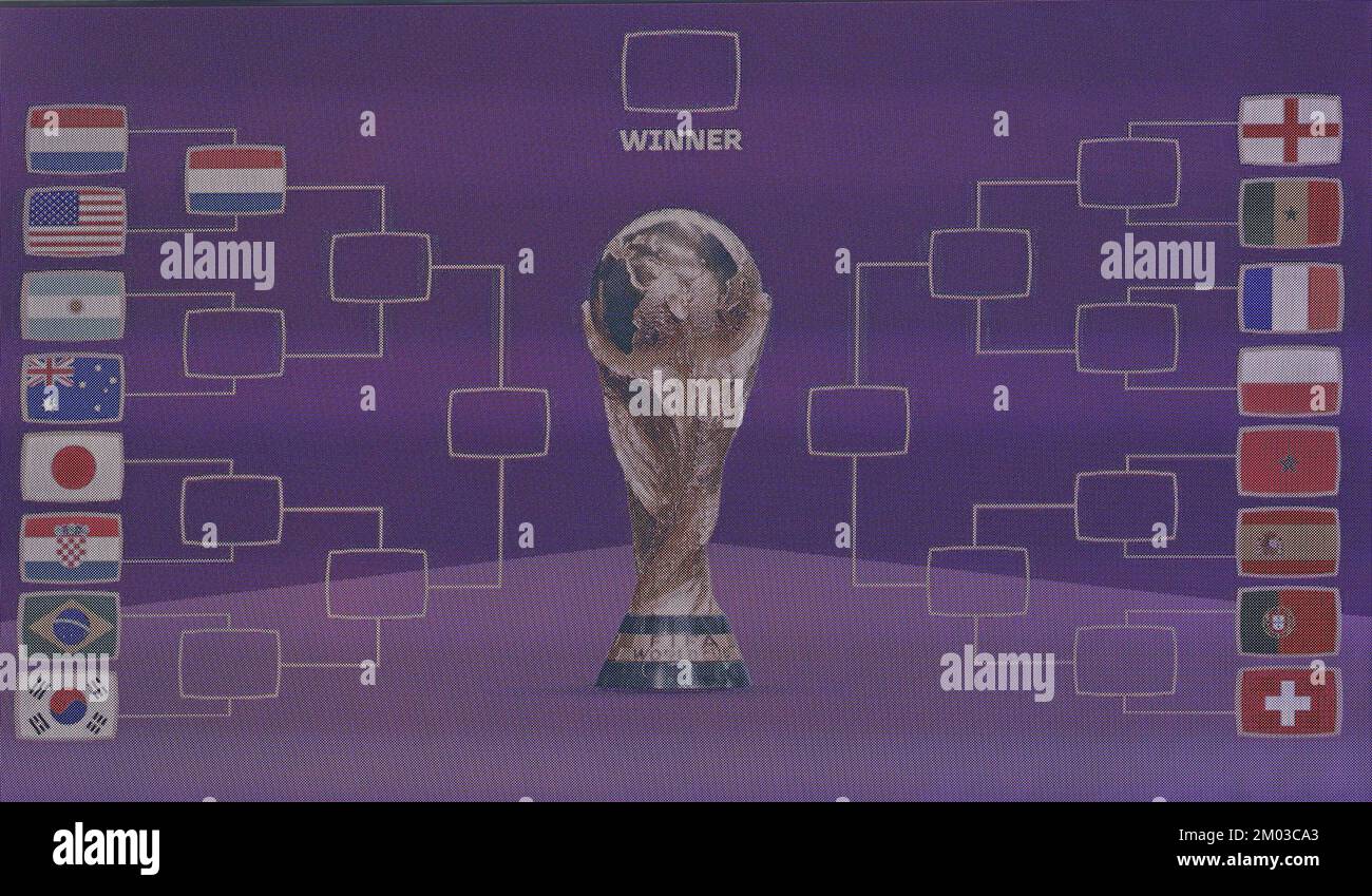 Khalifa International Stadium, Qatar. 3rd Dec, 2022. FIFA World Cup ...