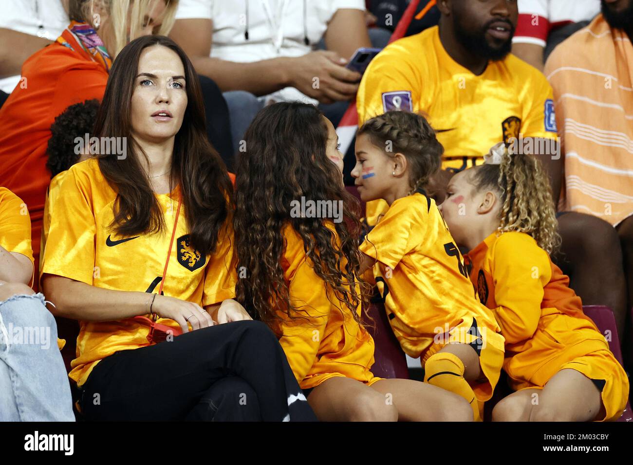 AL-RAYYAN - Rike Nooitgedagt during the FIFA World Cup Qatar 2022 round ...