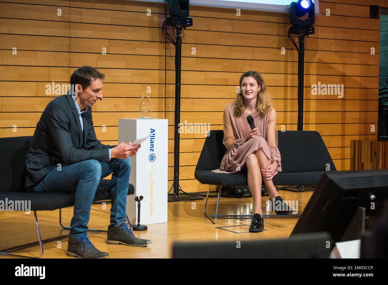 Frederic Fred Xhonneux and Belgian Helena Ponette pictured at the ...