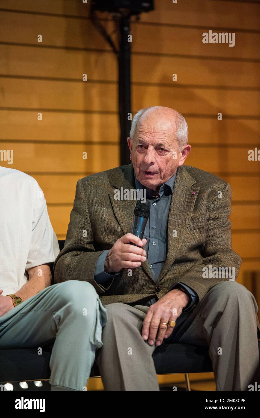 Belgian athletics coach Andre Mahy pictured at the 'Golden Spike ...