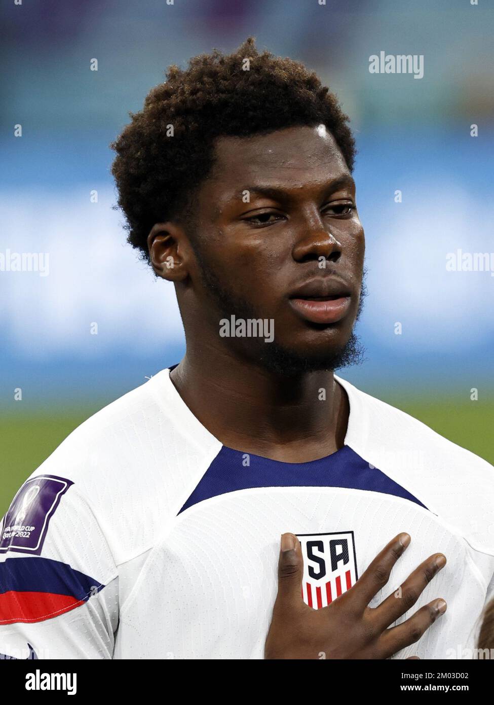 AL-RAYYAN - Yunus Musah of United States during the FIFA World Cup ...