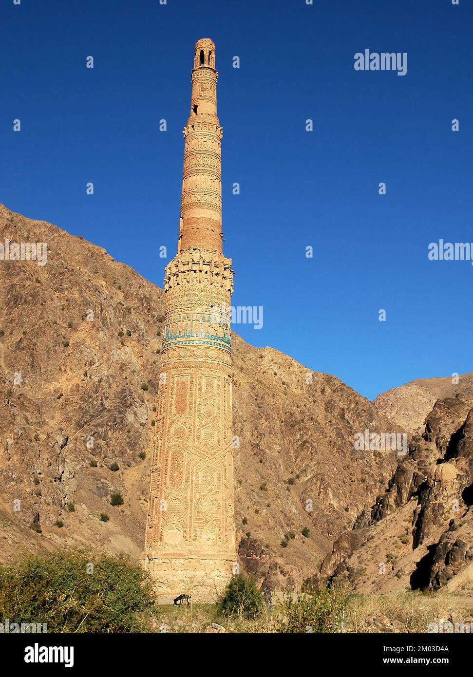 Minaret of Jam, Ghor Province in Afghanistan. The Minaret of Jam is an ...