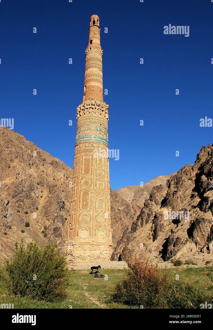 Minaret of Jam, Ghor Province in Afghanistan. The Minaret of Jam is an ...