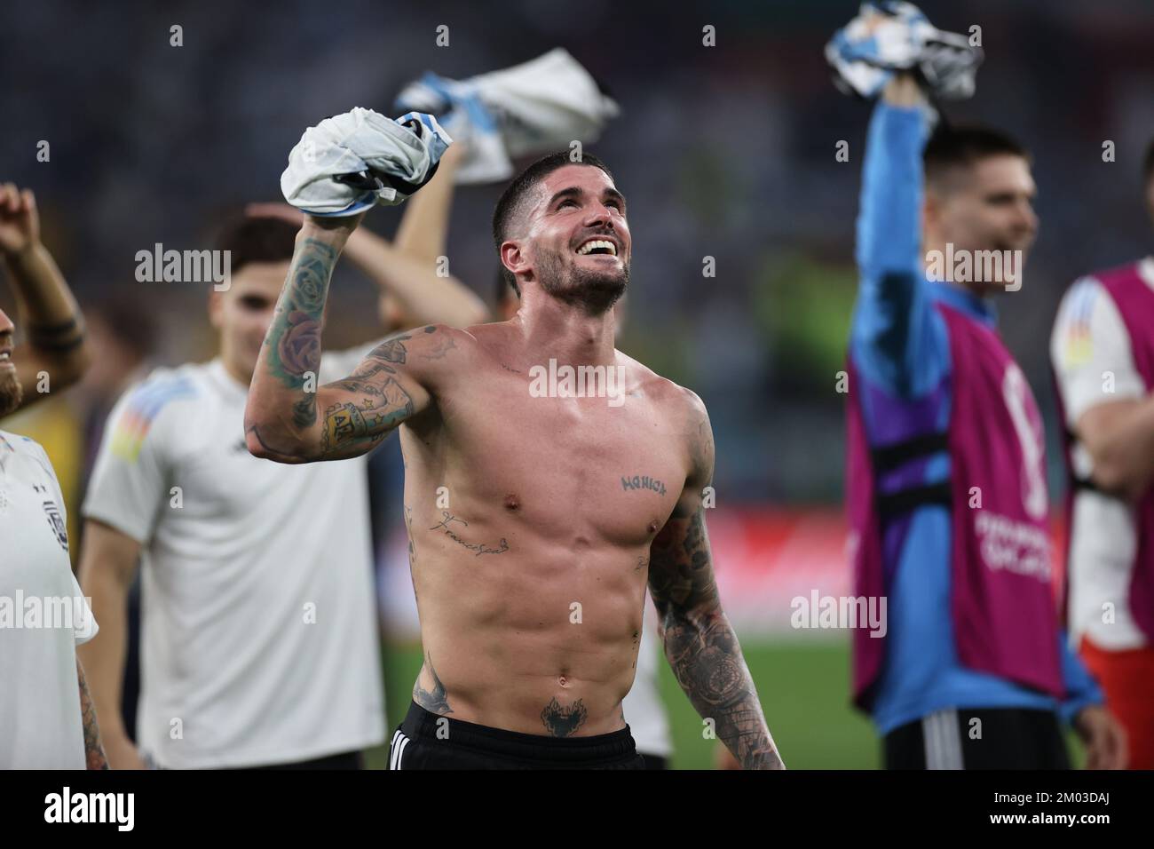 Doha, Qatar. 04th Dec, 2022. Rodrigo de Paul player of Argentina during ...
