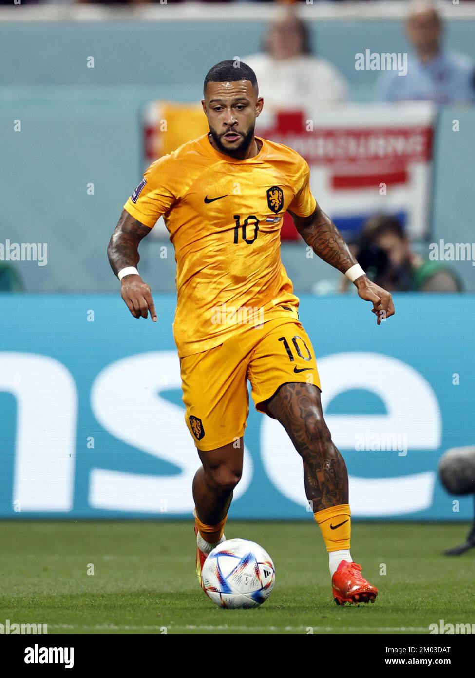 AL-Rayyan, Qatar.. 03rd Dec, 2022. AL-RAYYAN - Memphis Depay of Holland ...