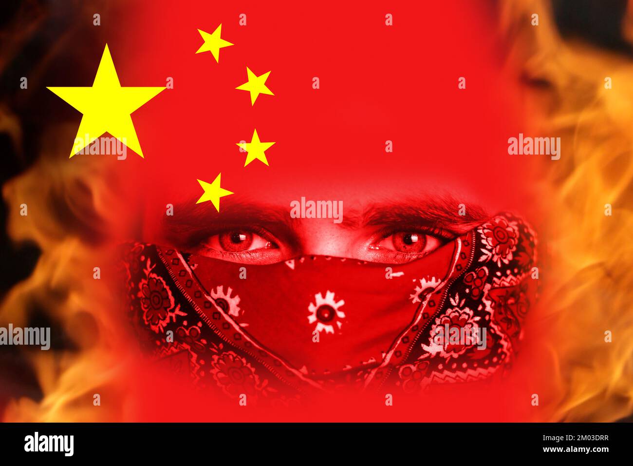 Protests China. Chinese real estate and debt crisis. Zero covid and ...
