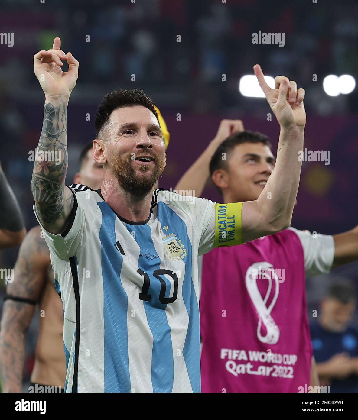 Doha, Qatar. 3rd Dec, 2022. Footbal World Cup 2022: Argentina Vs ...