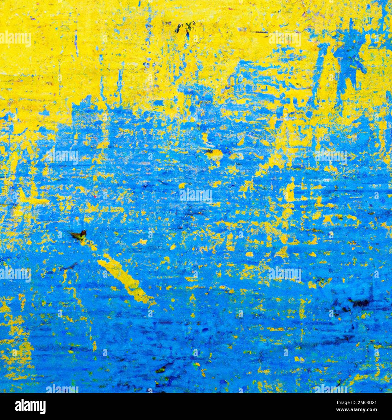 Painted blue and yellow textured backdrop illustration. This wallpaper ...