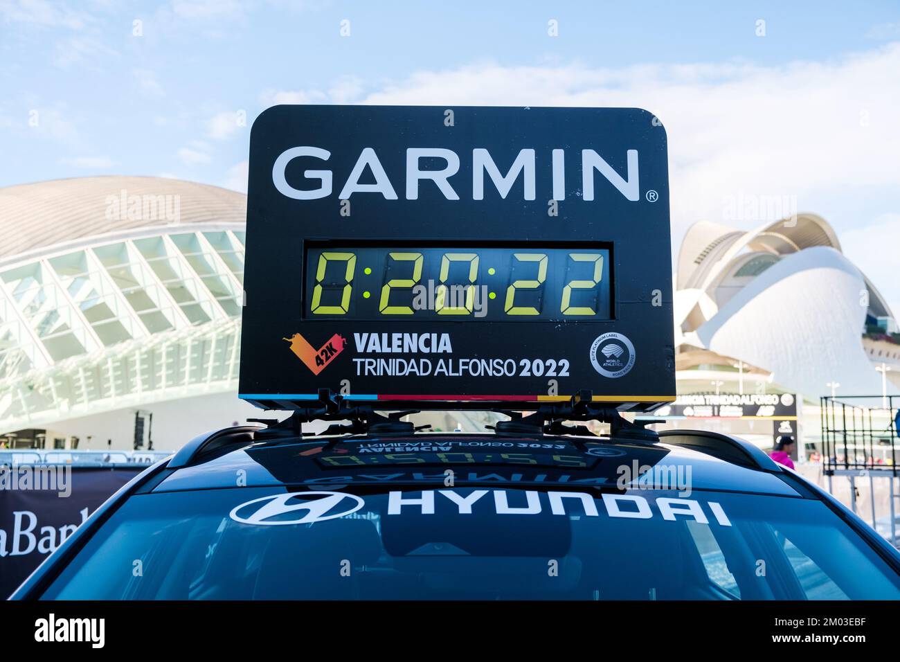 Marathon race timing car hi-res stock photography and images - Alamy