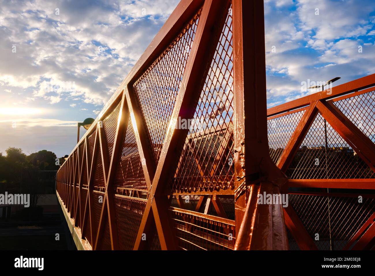 Separate pedestrian walkway hi-res stock photography and images - Alamy
