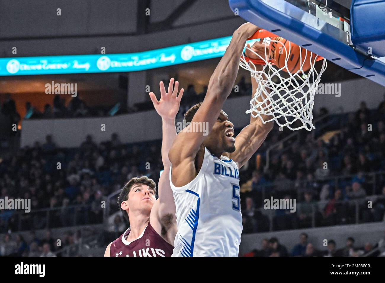 DECEMBER 03, 2022: Southern Illinois Salukis guard Lance Jones (5 ...