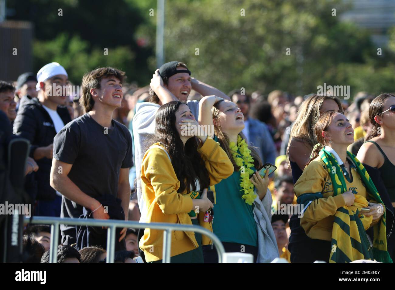 Sydney, Australia. 4th December 2022. Huge crowds attended Tumbalong ...