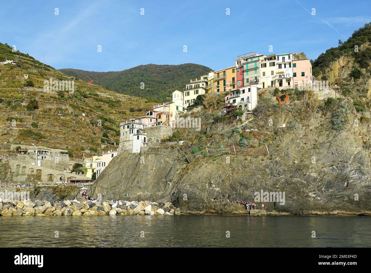 Manarola, Cinque Terre, Liguria, Italy, Europe, UNESCO World Heritage ...