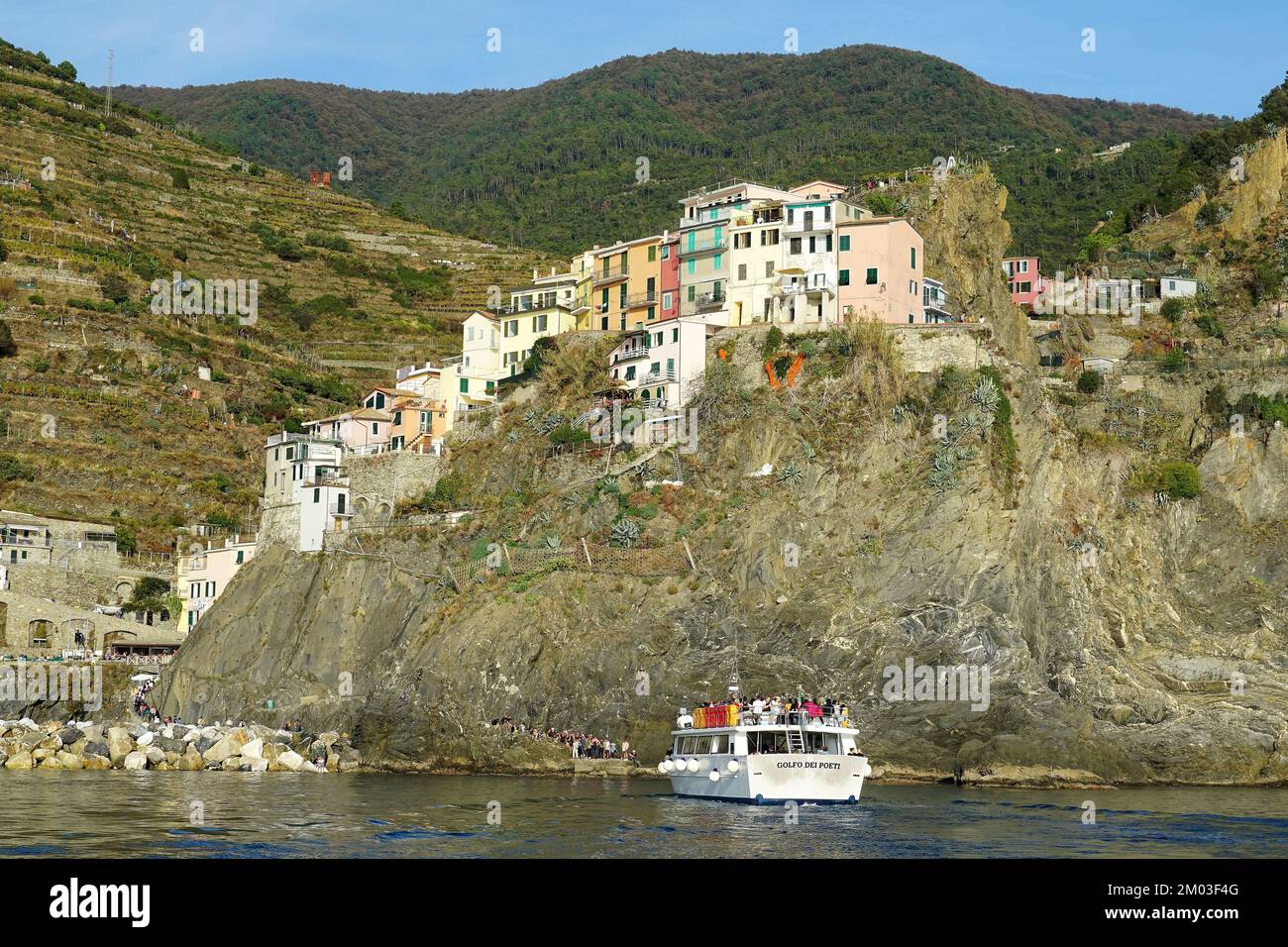 Manarola, Cinque Terre, Liguria, Italy, Europe, UNESCO World Heritage ...