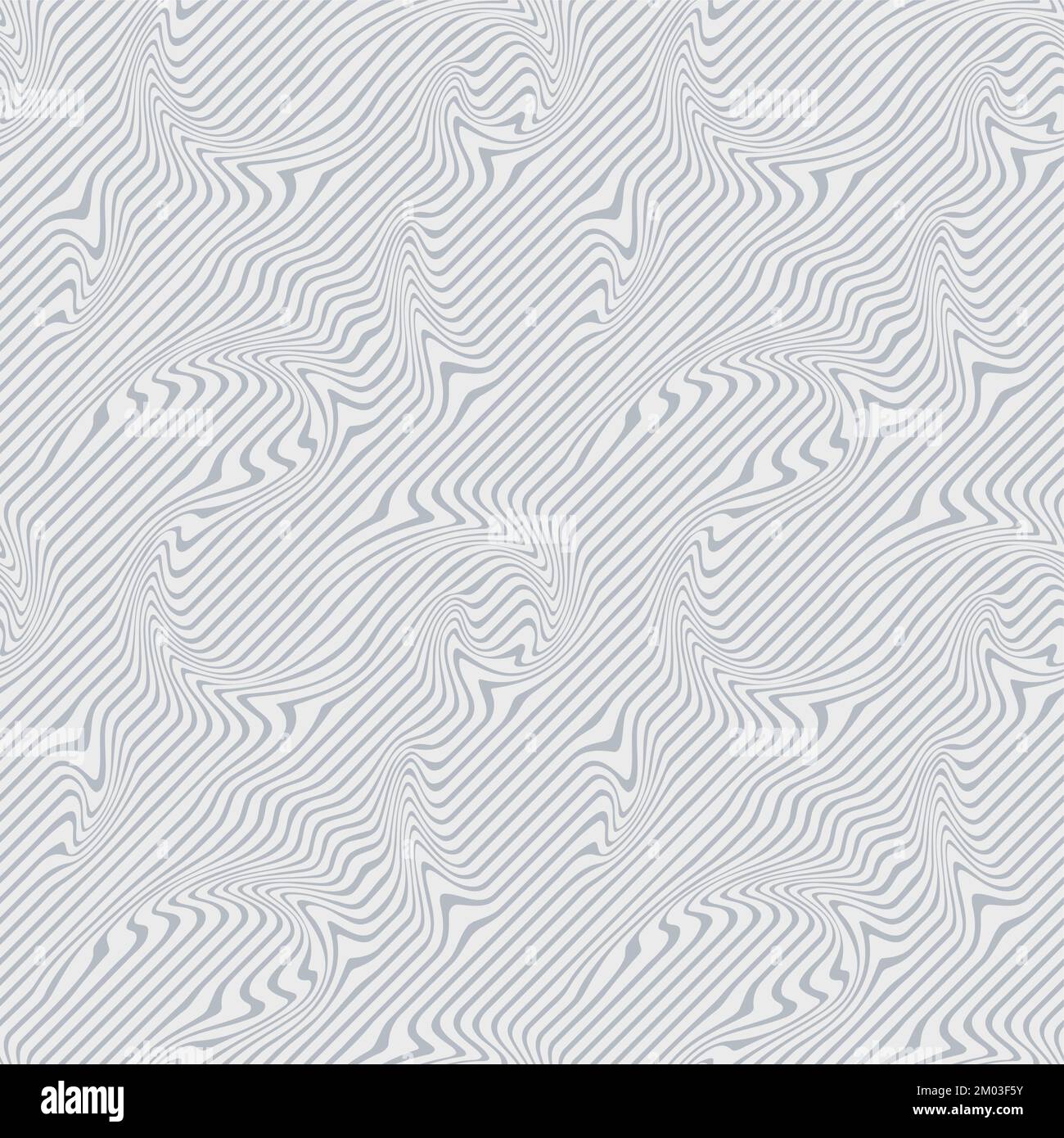 Abstract Illustration Of Wave Stripes Gray And White Striped Background With Geometric Pattern