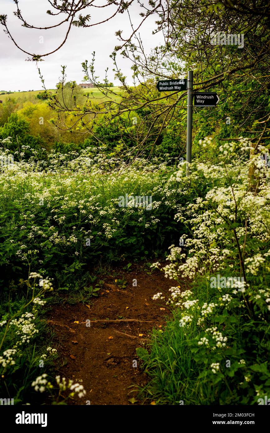 Public path signage hi-res stock photography and images - Alamy